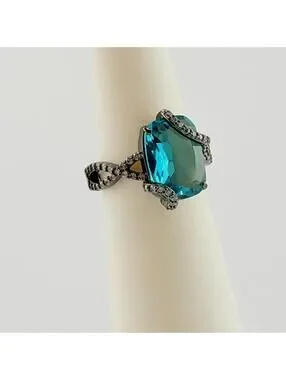 Jewelry | Bomb Party Sirens Ring Sz 6 Nightshade Serenade Paraiba ...